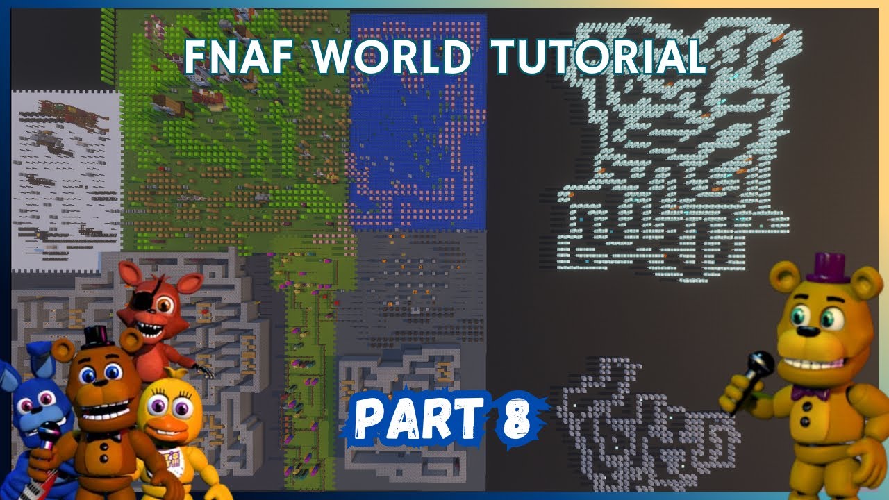 How To Make FNAF World! (Part 8) (Minecraft Tutorial) - YouTube