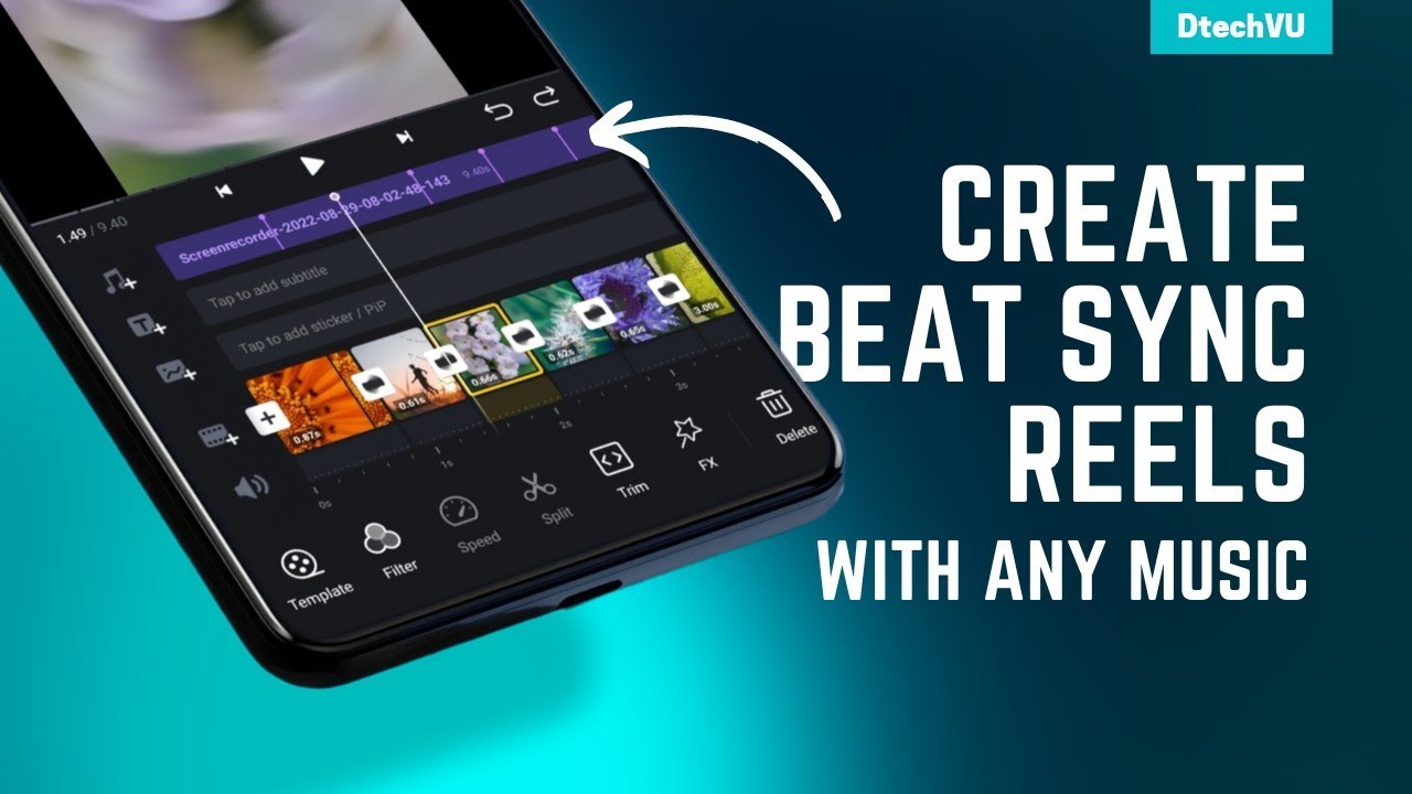 How to Edit Viral Beats Sync Reels | Music Beats with Pictures Tutorial ...
