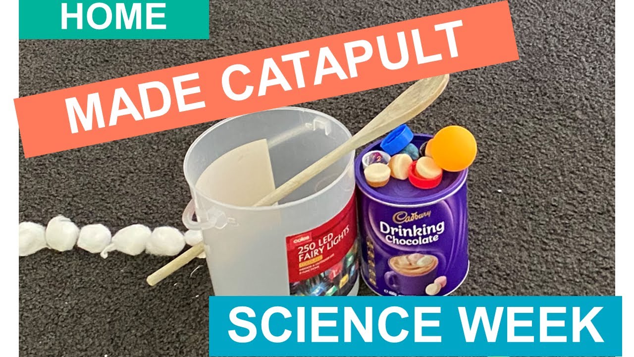 National Science week: Day 1 - Catapult - YouTube