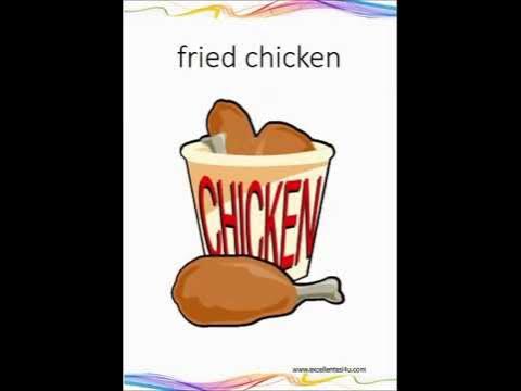 Kids food 2 spoken vocabulary - YouTube