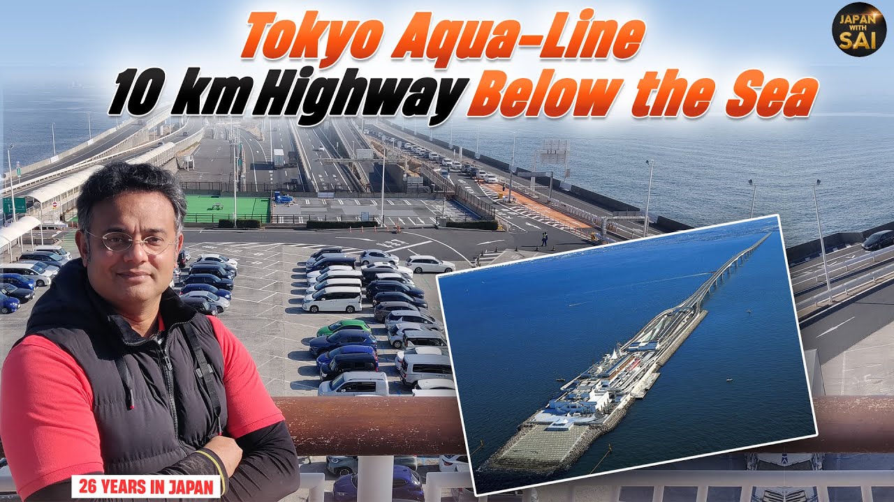 Tokyo Bay Aqua-Line | 10 KM Highway Below the Sea | @ Cost 92,000 ...