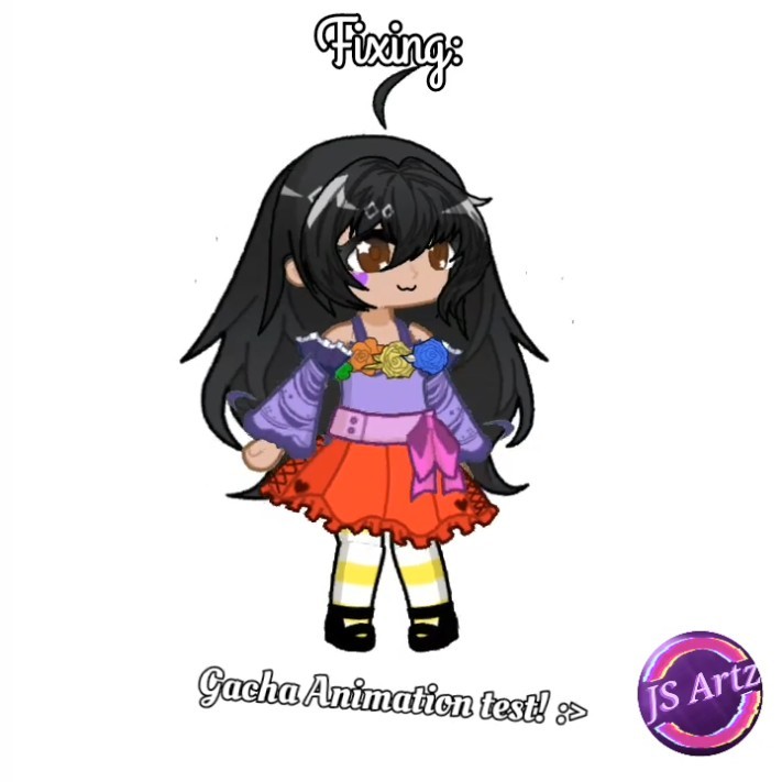 Gacha Animation Test process 💜 by JSArtz-Animations #animation #test # ...