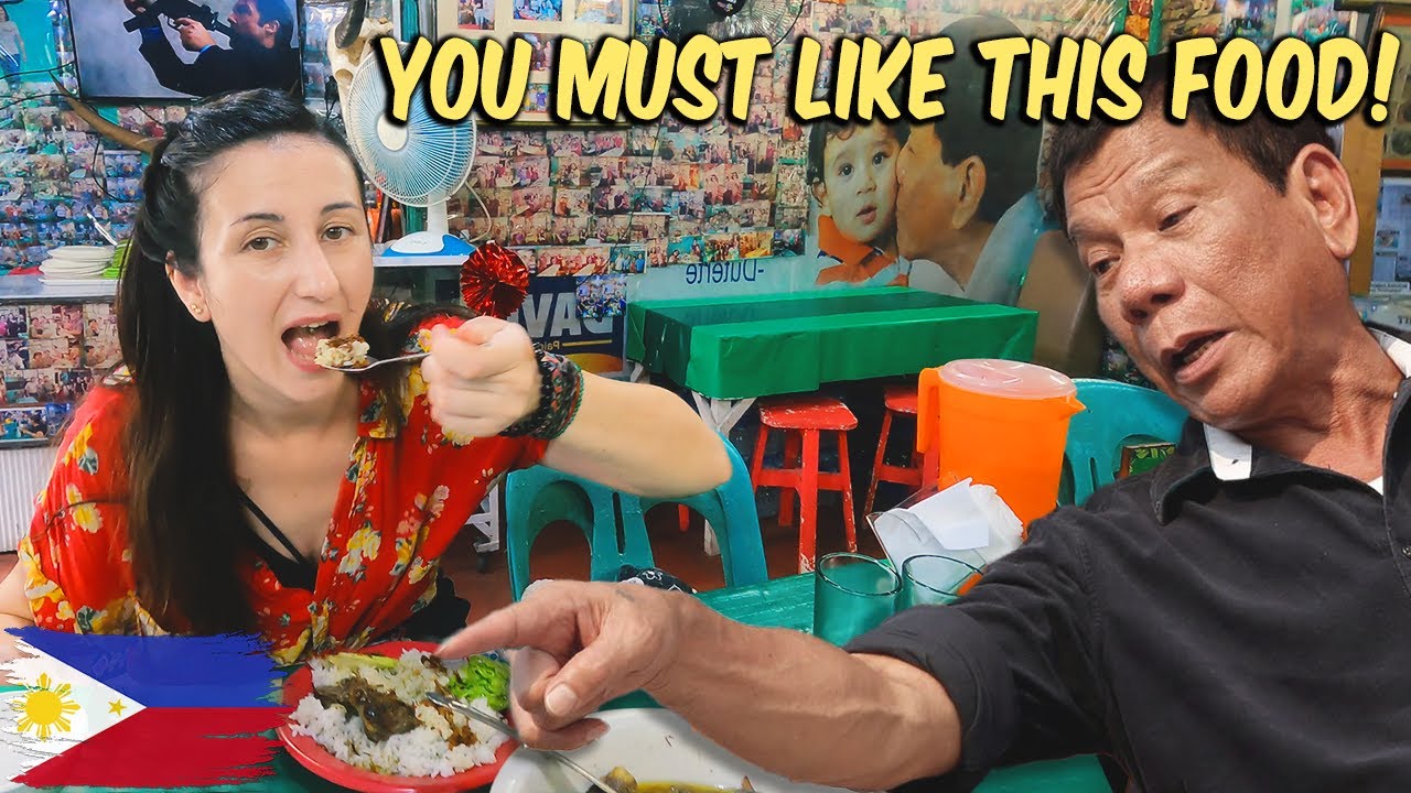 Presidential Food Tour In Davao, Philippines 🇵🇭 Rodrigo Duterte's ...