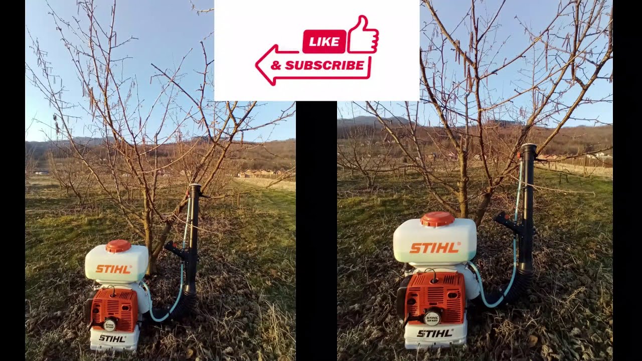 Prskanje lešnika (plavo ulje) - 04.03.2021 - YouTube
