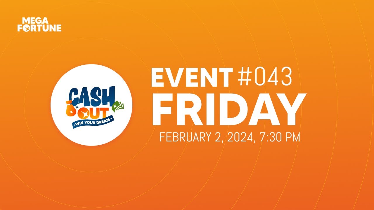 MEGA FORTUNE OFFICIAL LIVE DRAW || CASH OUT EVENT 043 - YouTube