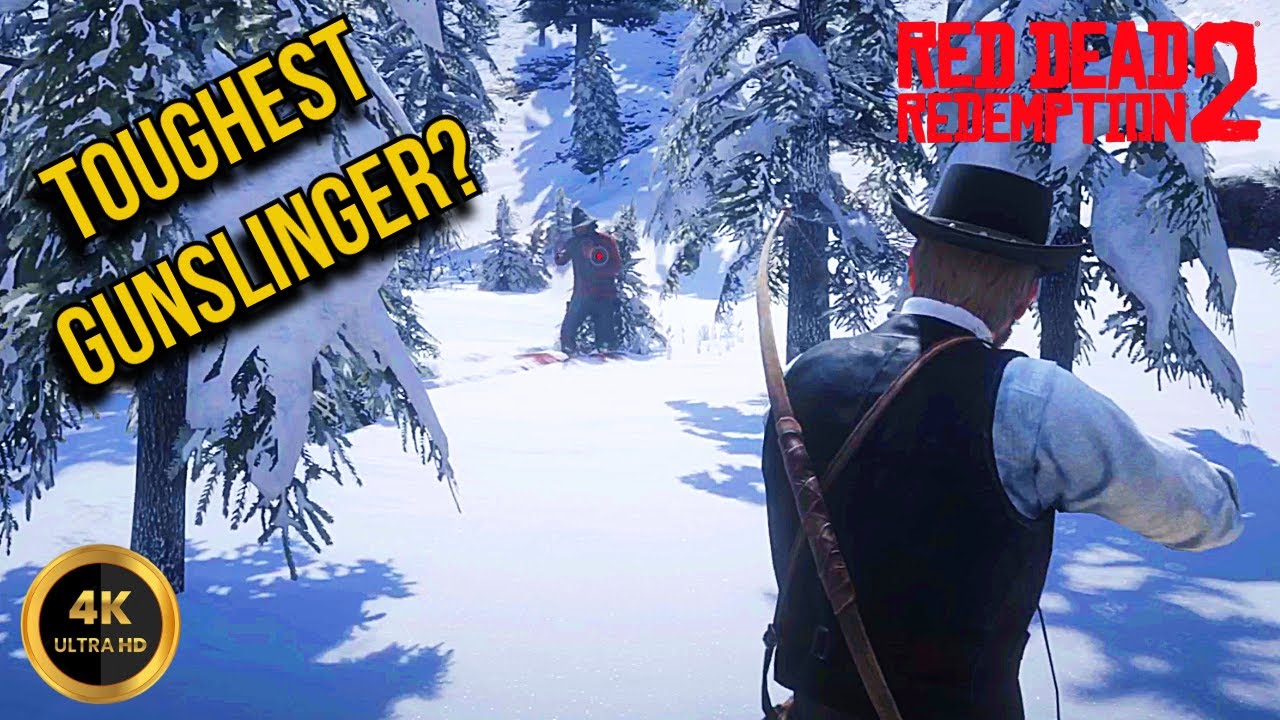 One of the Hardest Gunslingers to Kill in RDR2 (Brutal Duel) | Red Dead ...