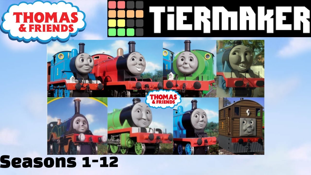 Ranking Every Thomas And Friends Character From Seasons 1-12 (Tier List ...