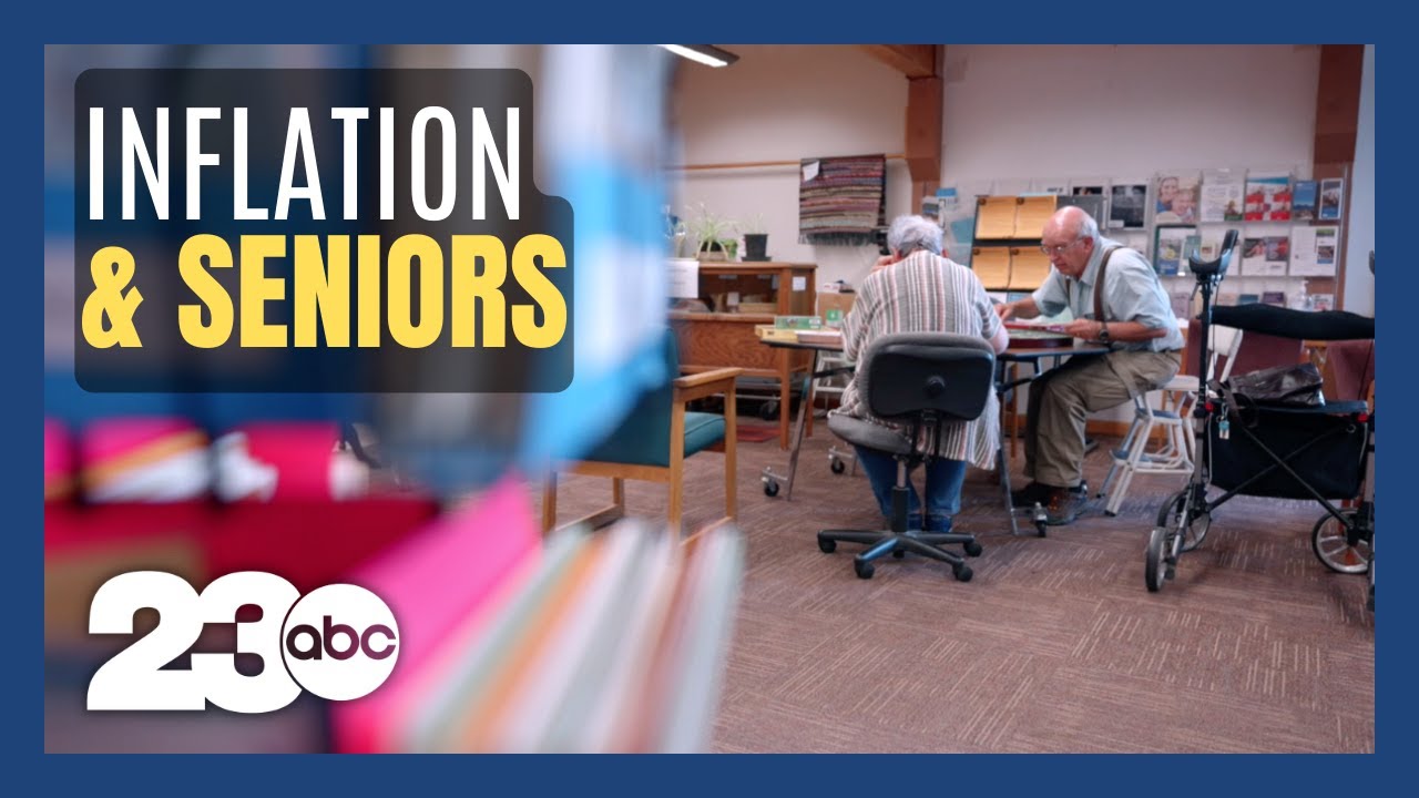 Soaring inflation hitting seniors hard | TWO AMERICAS - YouTube