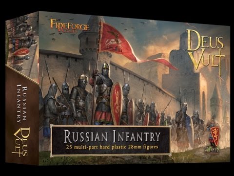 Fireforge 28mm Russian Infantry - YouTube