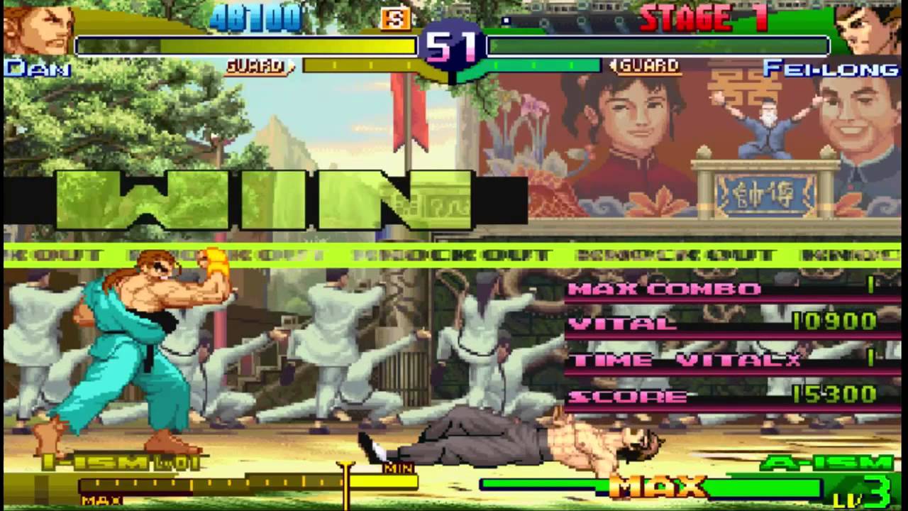 SFA3 Dan World Tour: Round 1 "Dan the Man" - YouTube