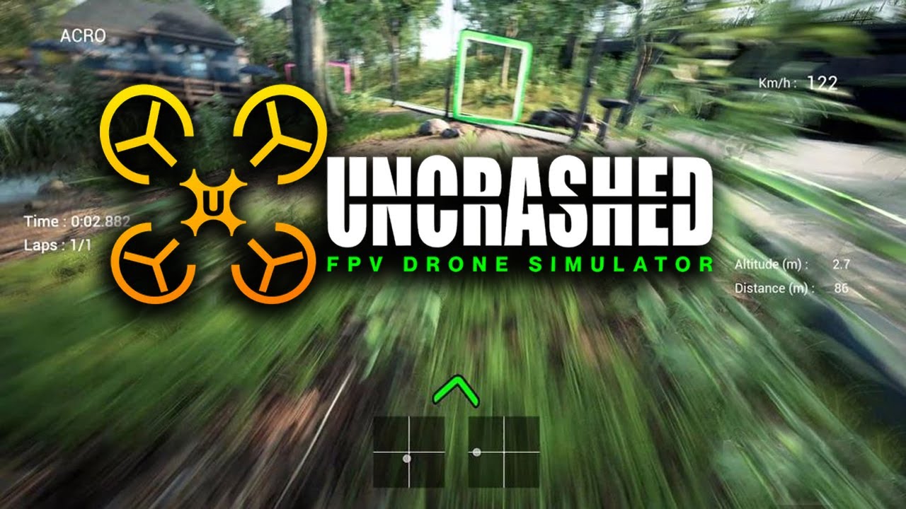 Uncrashed FPV Drone Simulator Flying -LIVE #uncrashed #fpv #simulator # ...
