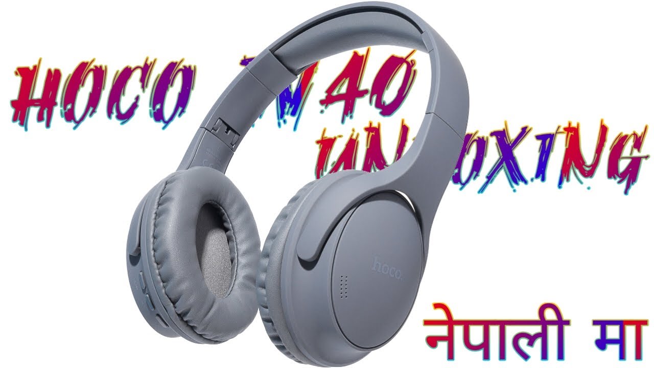 hoco w40 wireless headphone l unboxing best gaming budget headphone # ...