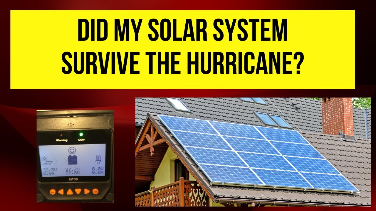 My Solar System vs Hurricane (Beryl) - YouTube