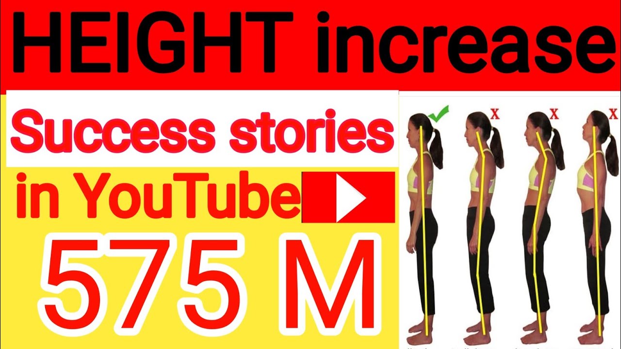 Height increase success stories in Youtube | height | - YouTube