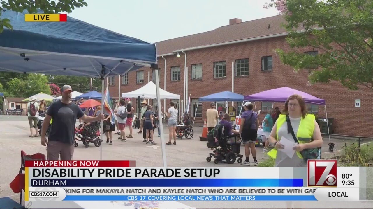 Setup underway for first-ever Disability Pride Parade in downtown ...