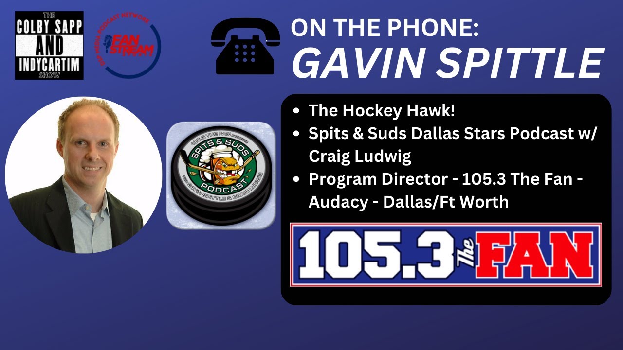 Gavin Spittle (The Hockey Hawk) Interview: #DallasStars # ...