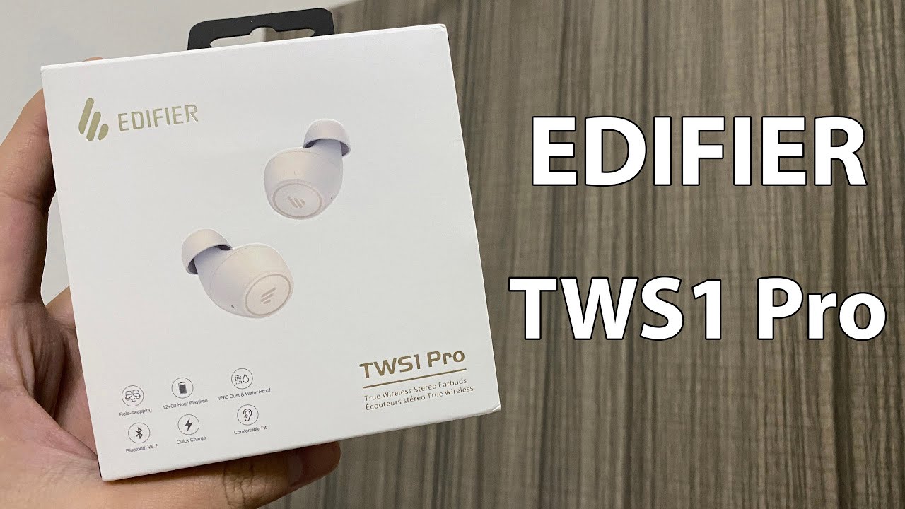 Edifier TWS 1 Pro - Mở hộp test nhanh tai nghe True Wireless đang sale ...