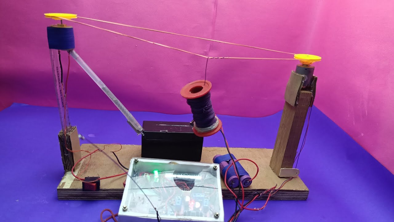 DIY Pulley Power System 🎡 | Home Engineering Made Fun! - YouTube