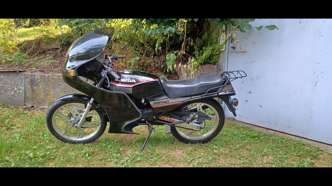Honda MBX 80 mit Polybauer GP 80 Vollverkleidung - YouTube