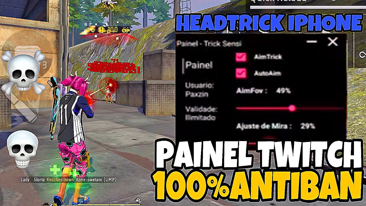 PAINEL EXTERNAL HEADTRICK ANDROID E IOS 😈 NOVO XIT FREE FIRE 🎯 | LINK ...