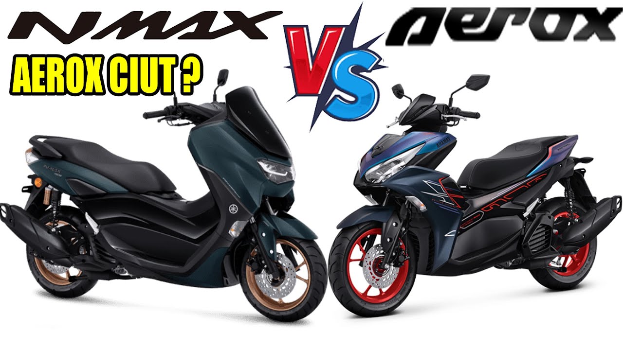 N-MAX VS AEROX ‼️PILIH YANG MANA ⁉️ - YouTube