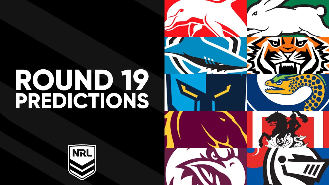 NRL Round 19 Predictions 2024 - YouTube