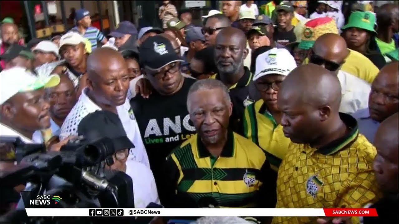 2024 Elections | Former President Mbeki campaigns for ANC in Soweto - YouTube