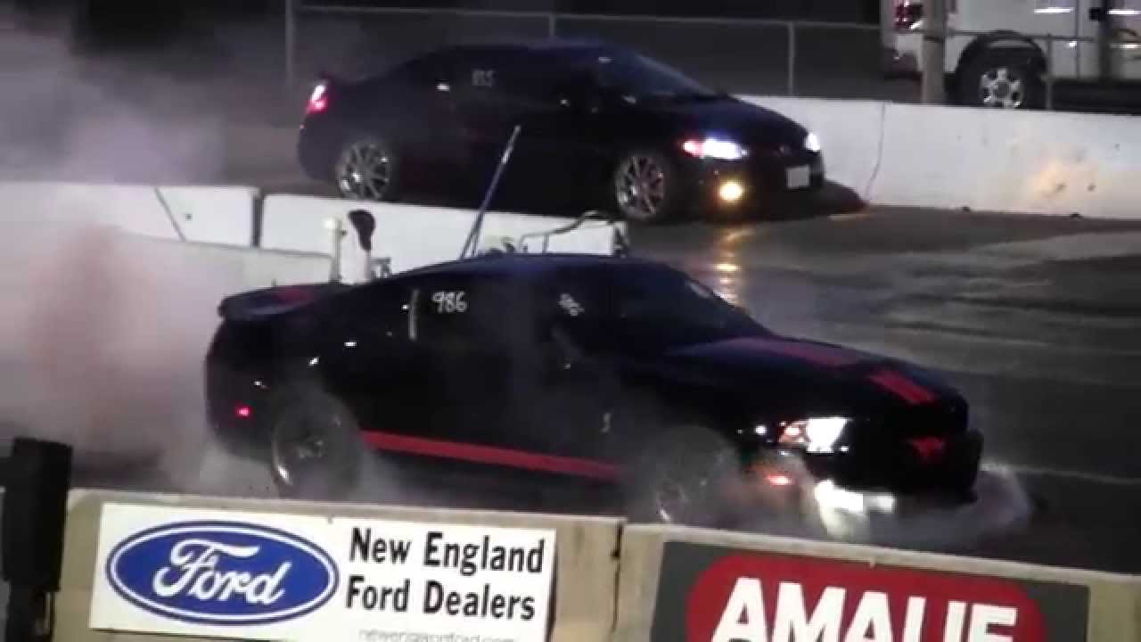 Shelby GT500 Destroys Twin Turbo Nissan 350z - YouTube