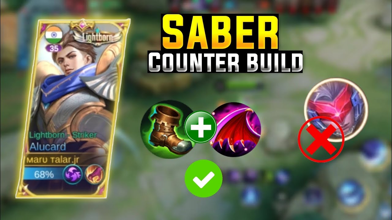 Counter saber easily with this simple item using Alucard ! Saber ...