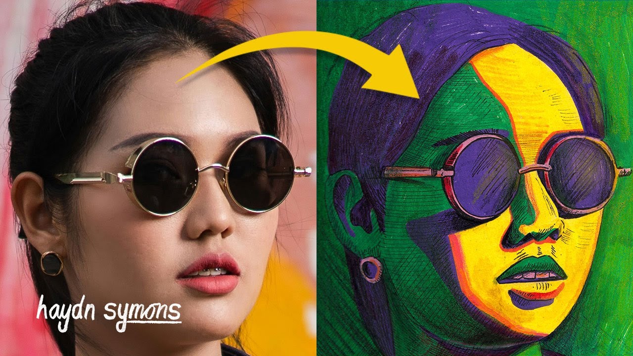 Time Lapse Portrait Drawing: See How I Did It To Improve Your Art 🔥 ...