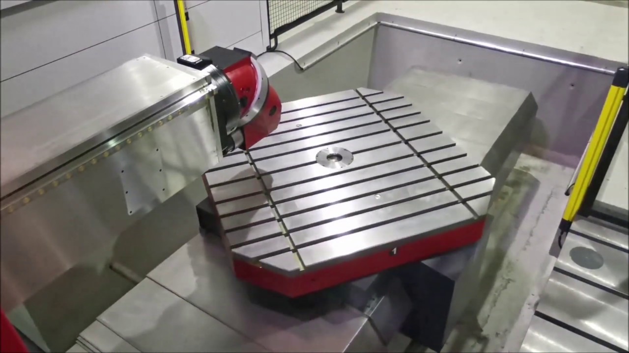 CNC Bed Milling Machine (Horizontal Mill) | FERMAT MACHINERY - YouTube