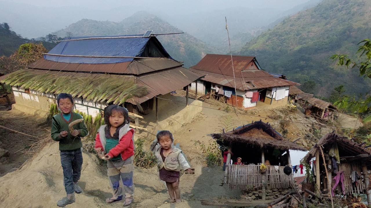 The Pristine Mountain village on the lap of Hills || Extremely ...