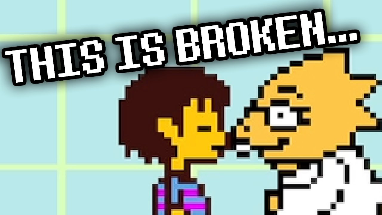 THE PUNCH CARD BREAKS UNDERTALE... (SO GLITCHED) - YouTube