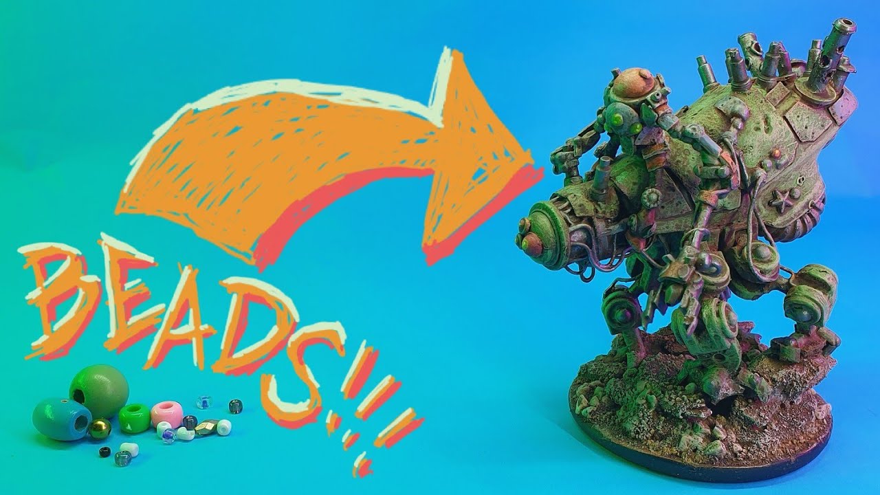 How To Make A ROBOT MINIATURE With BEADS - YouTube
