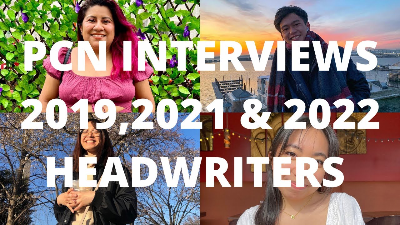 HEADWRITERS | 2019, 2021, & 2022 | PCN INTERVIEWS - YouTube