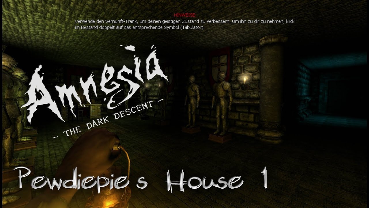 [1] Let's Play Amnesia - Pewdiepie's House - YouTube