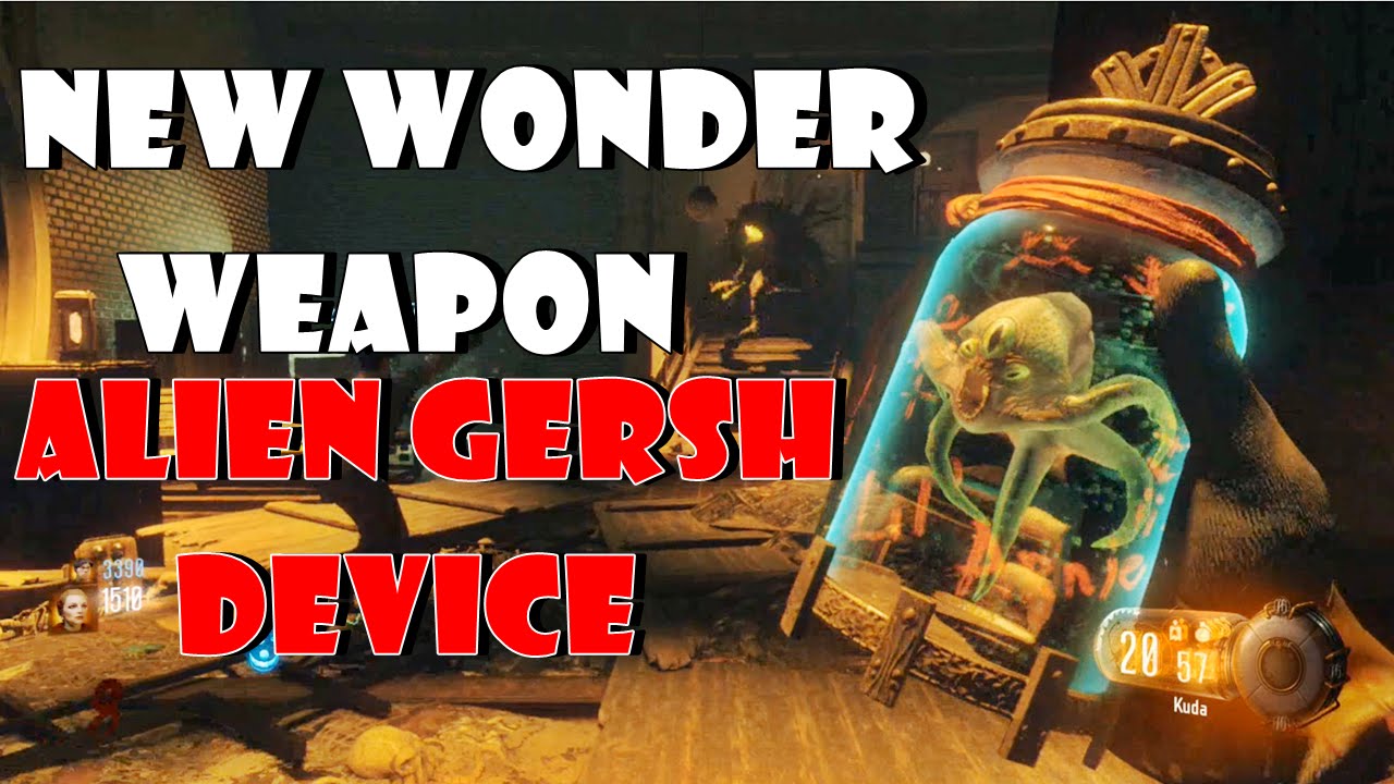 Call Of Duty Black Ops 3 Zombies "Shadows Of Evil" NEW WONDER WEAPON ...