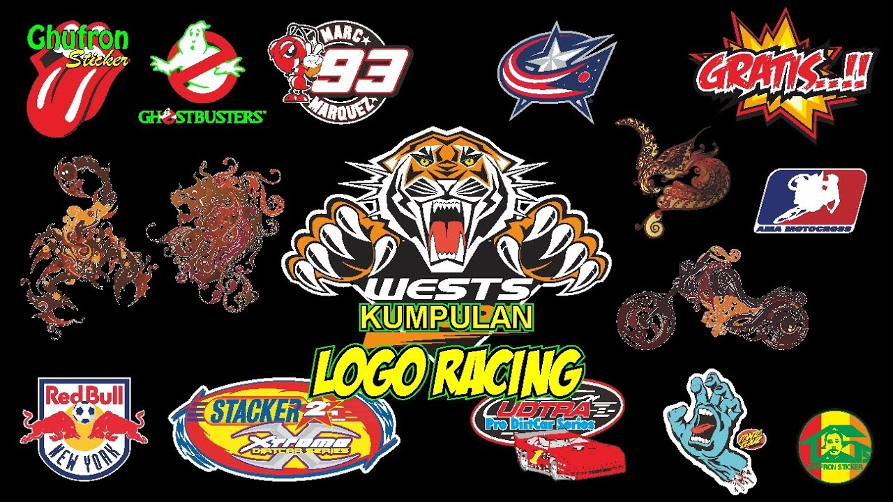 Free Download Kumpulan Stiker Logo Racing Format Corel Draw - YouTube