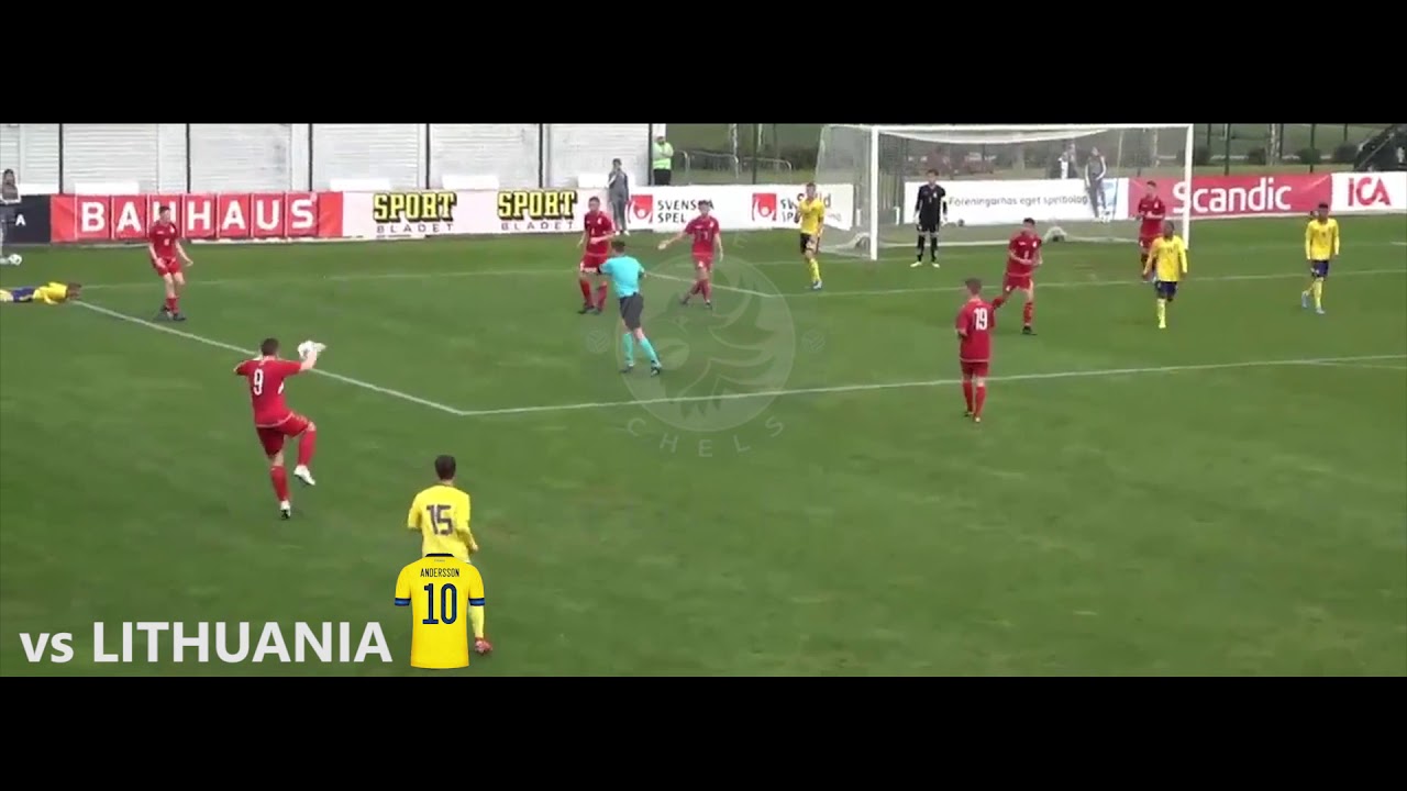 Edwin Andersson | Chelsea Youth | Sweden 2003s - YouTube