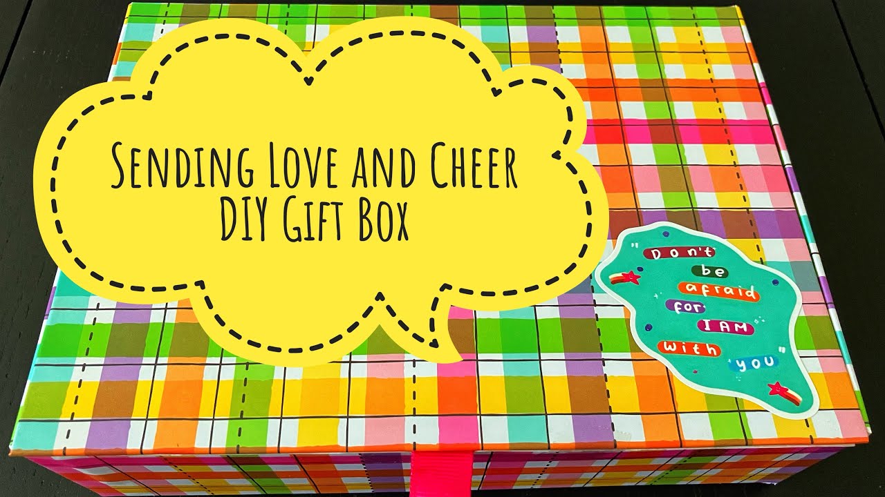 Simple DIY Gift Box for Comfort, Sympathy, Cheer, Thinking of You ...