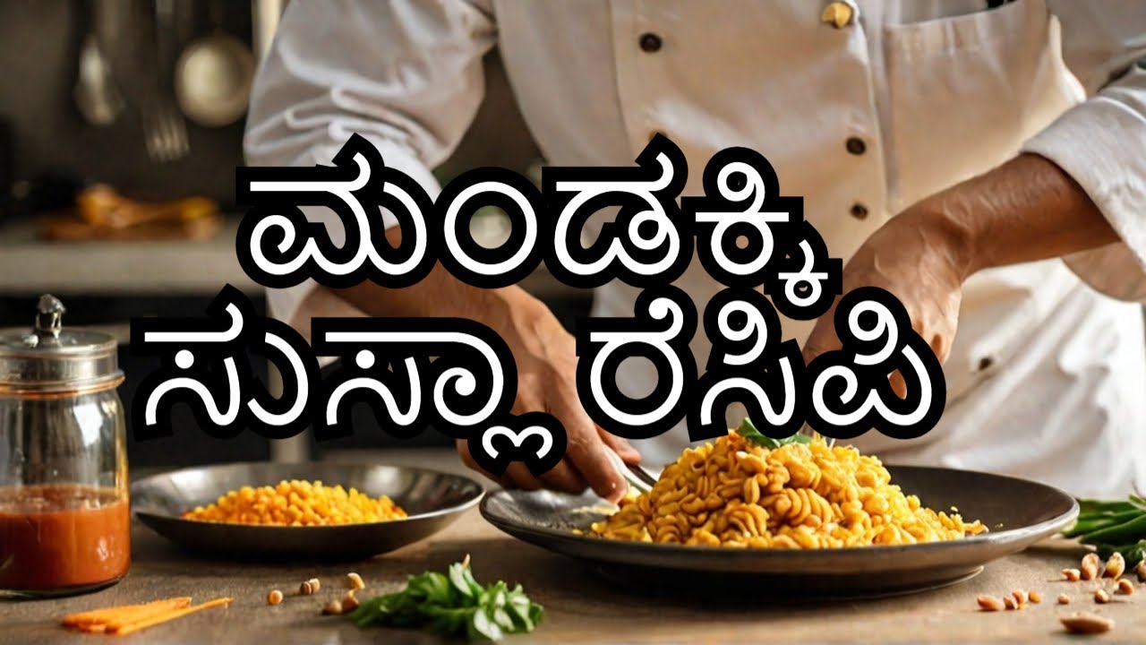 Mandakki Susla Recipe - ಮಂಡಕ್ಕಿ ಸುಸ್ಲಾ ಮಾಡುವ ವಿಧಾನ - YouTube