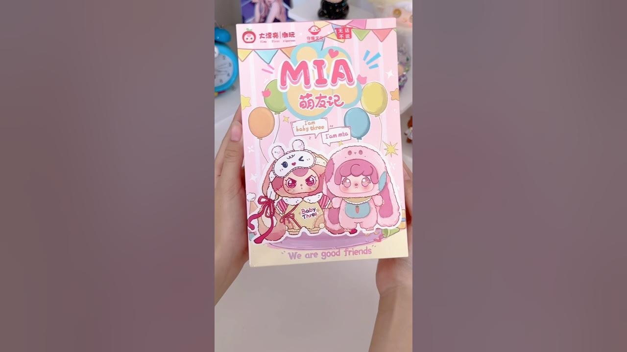 Unboxing Mia & Baby Three #unboxing #babythree #blindbox #asmr #unbox - YouTube