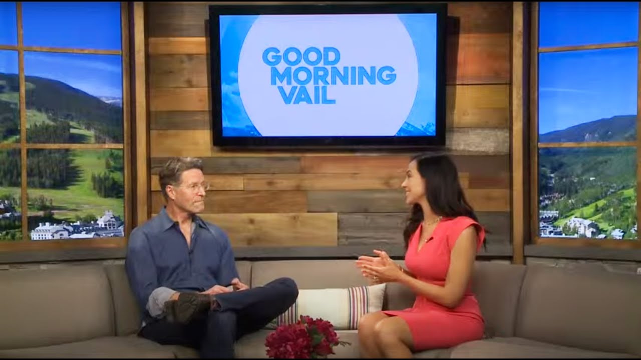 Chronic Stress Counselor Scott Doniger on Good Morning Vail - YouTube