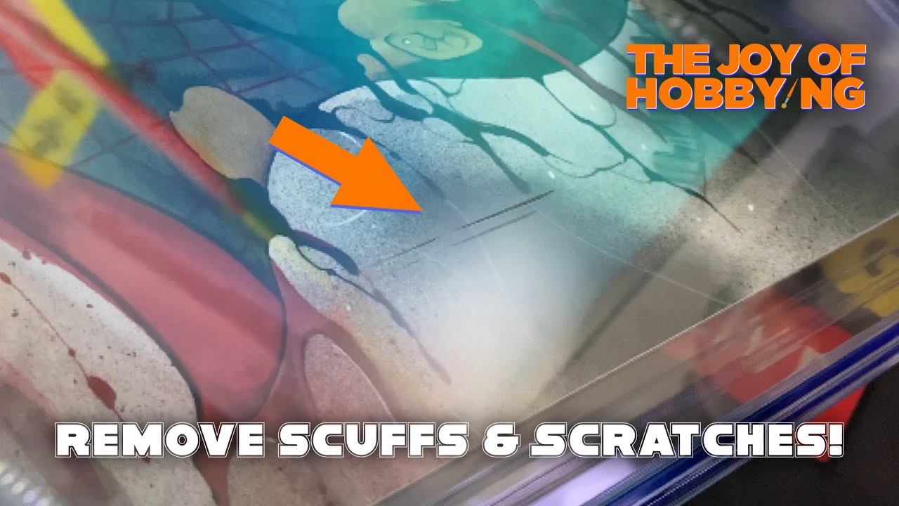 CGC Slab Repair! Remove Scuffs and Scratches | The Joy of Hobbying ...