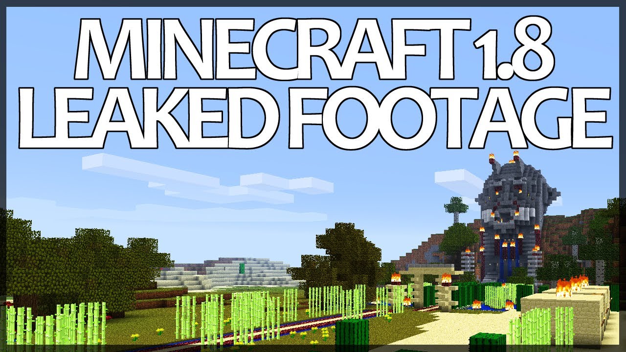 Leaked Minecraft 1.8 Footage !!! ★★ EXCLUSIVE [★★HD!!★★] :D :D - YouTube