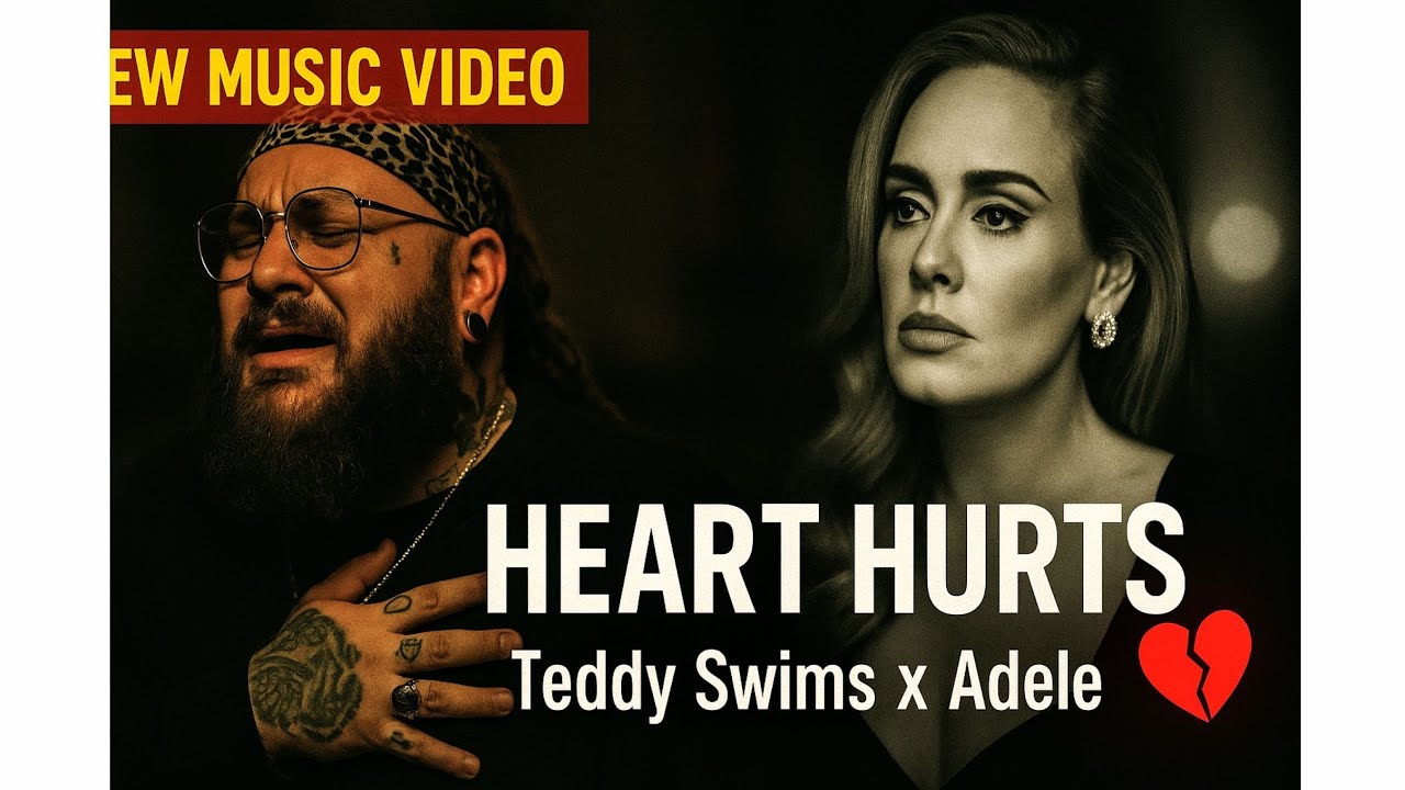 Teddy Swims – Heart Hurts ft. Adele (Official Music Video)#celebritynews - YouTube