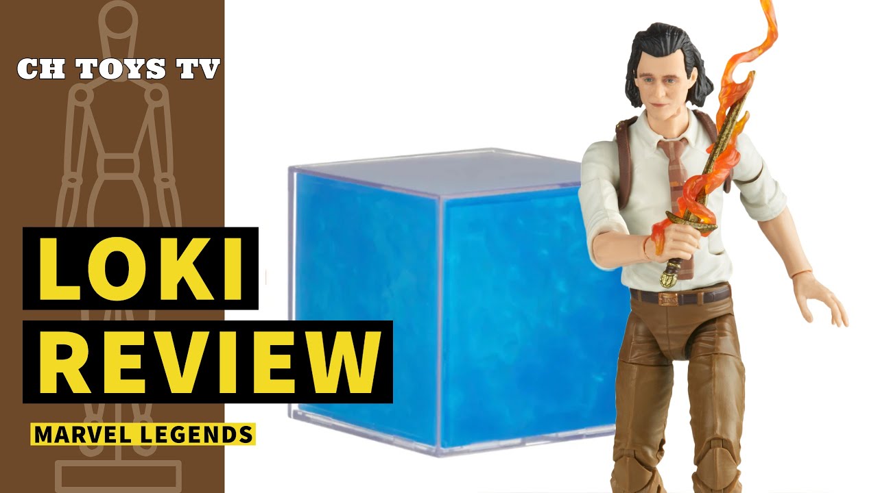 LOKI AVT y Teseracto Pack Marvel legends reseña español - YouTube