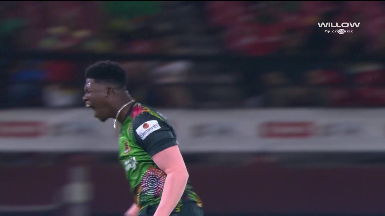 Ashmead Nedd 4 wickets vs Guyana Amazon Warriors | 21st Match, GAW VS ...