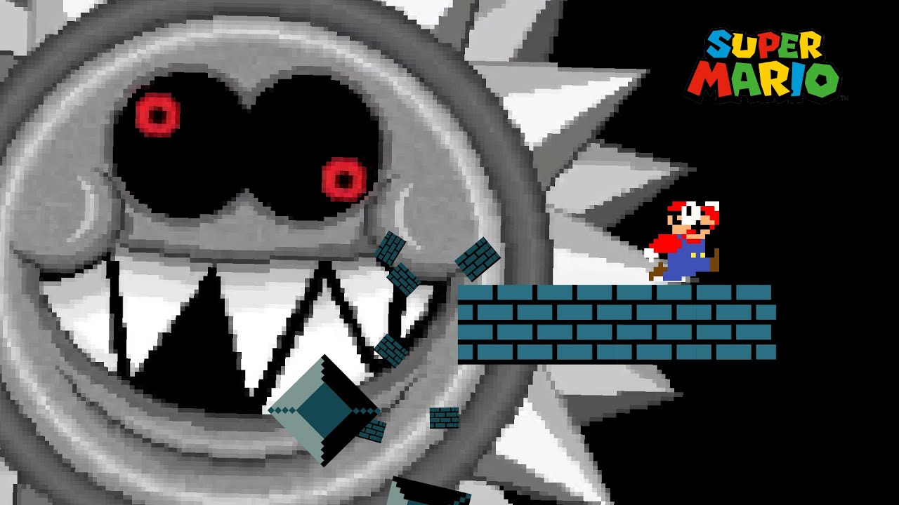 Mario's Mega Grrrol Escape | alphaxel Animation - YouTube
