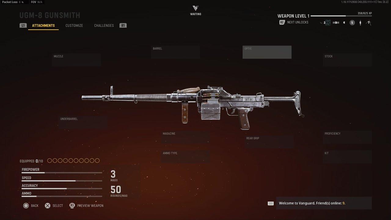 VANGUARD - All LMG Attachments ~ UGM-8 - YouTube